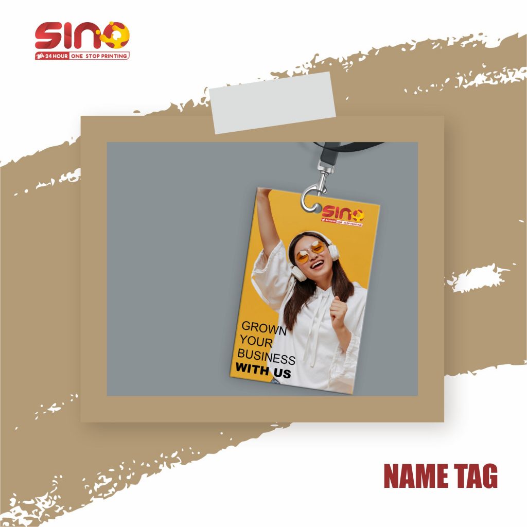 Name Tag - Sino Printing